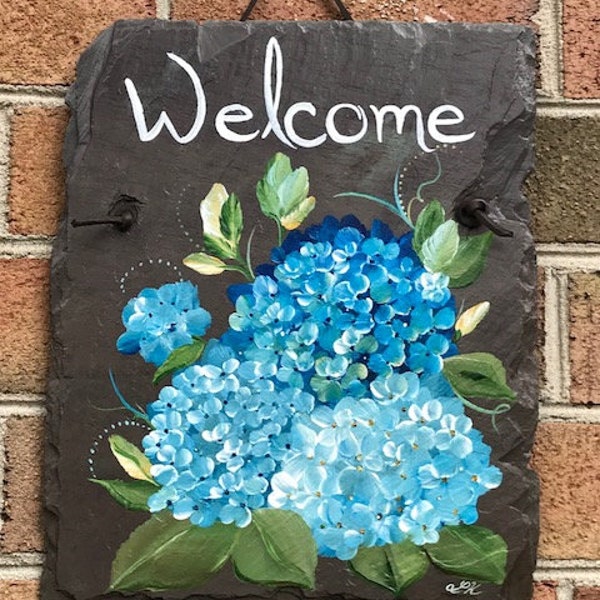 Hand Painted Slate - Etsy