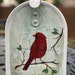 Cardinal Mailbox, Uniquely Painted Mailbox With Cardinals, Cardinal ...