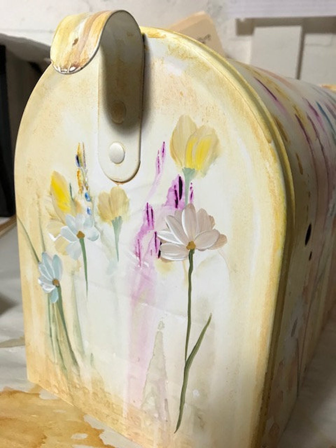 Hand Painted Mailboxes Artistic And Unique Mailboxes | Etsy
