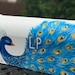 Custom Painted Mailboxes Exotic Bird Art Peacock Painting - Etsy