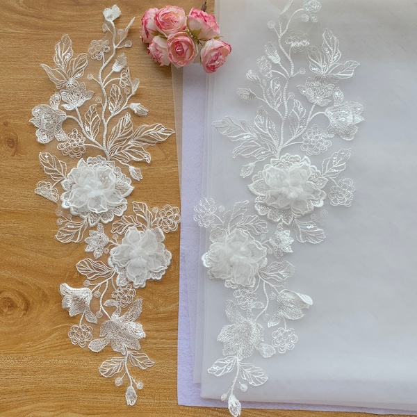 Ivory 3d Lace - Etsy