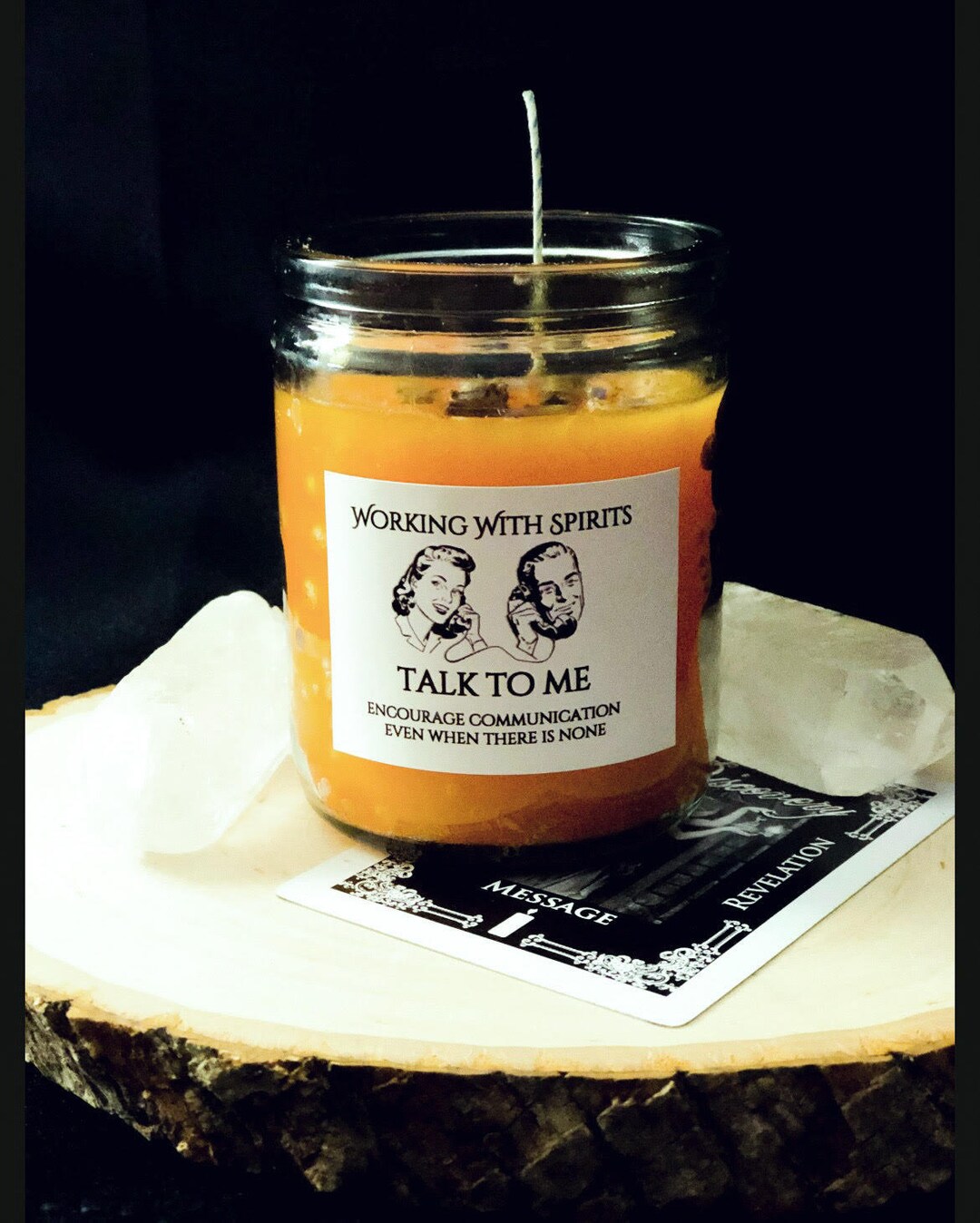 Talk to Me 50 Hour Fixed Candle - to Bring Communication - Etsy