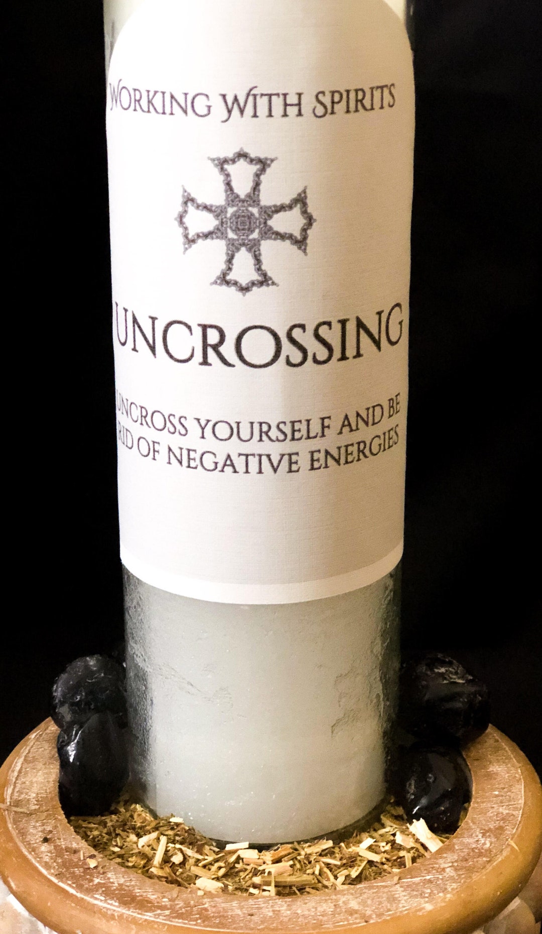 Uncrossing 7 Day Fixed Candle to Uncross and Cleanse Bad Energies and ...