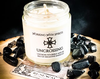 Uncrossing 7 Day Fixed Candle to Uncross and Cleanse Bad - Etsy