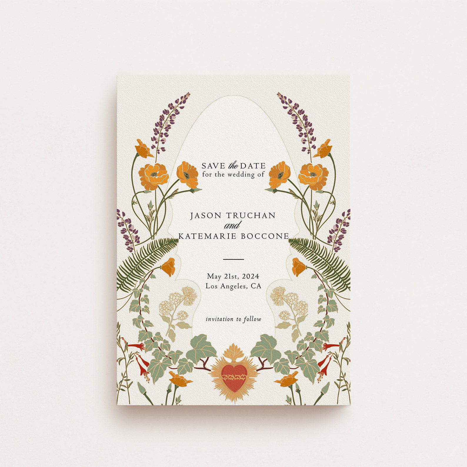 Unique Custom Wedding Invitation Design, Custom Invitation for Wedding ...