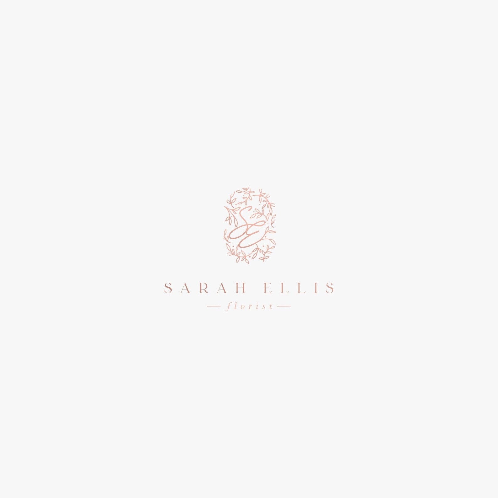 Photography Logo Design, Monogram Logo, Unique Floral Logo, Elegant ...