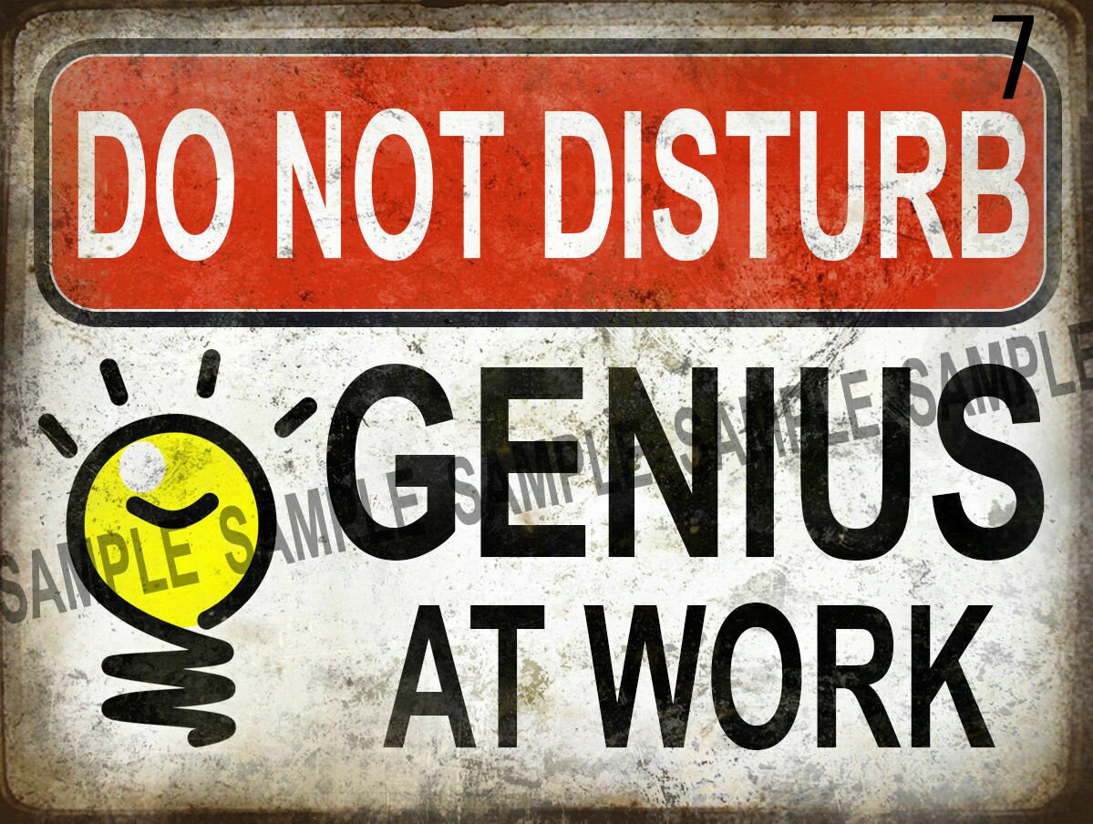 Warning / Beware Retro Funny Metal Signs 9 Different Designs | Etsy