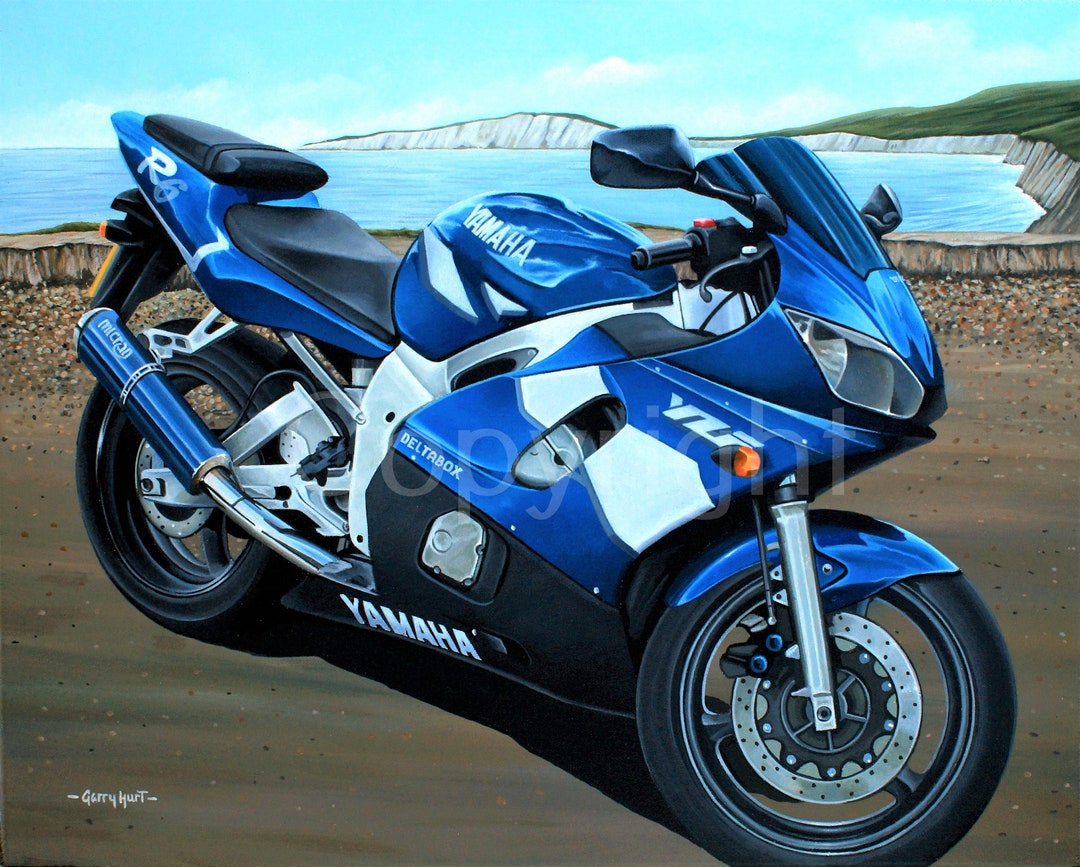 Yamaha R6 Delta Box Motorbike Metal Wall Art 3 Sizes to Choose From - Etsy