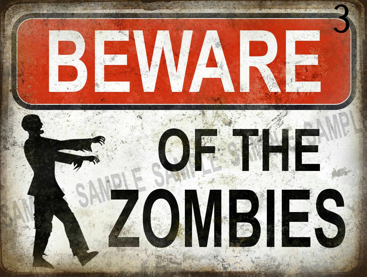 Warning / Beware Retro Funny Metal Signs 9 Different Designs | Etsy