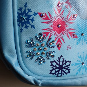 Bling Crystal Frozen Elsa Backpack Sparkle Backpack Accented With ...
