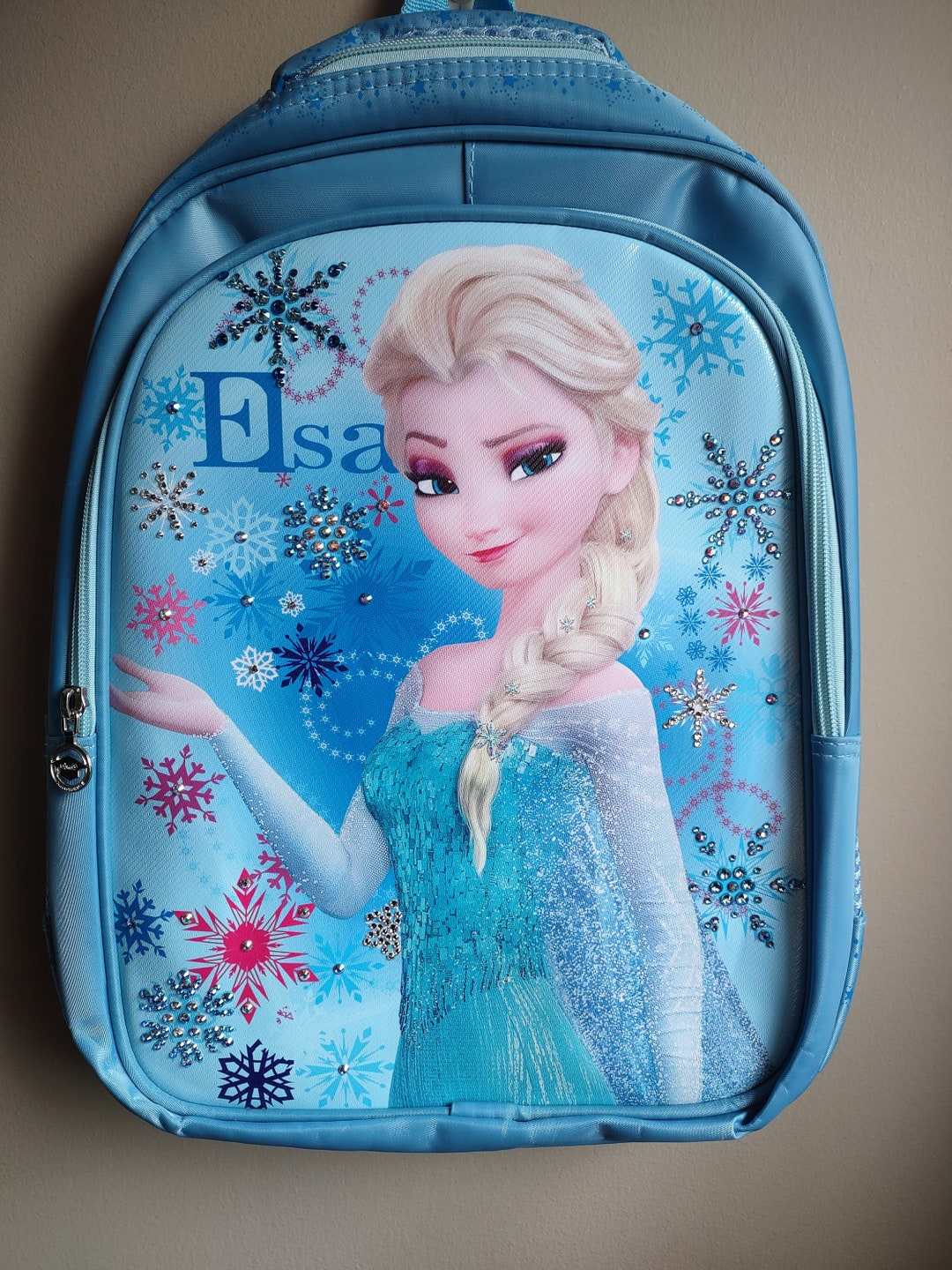 Bling Crystal Frozen Elsa Backpack Sparkle Backpack - Etsy