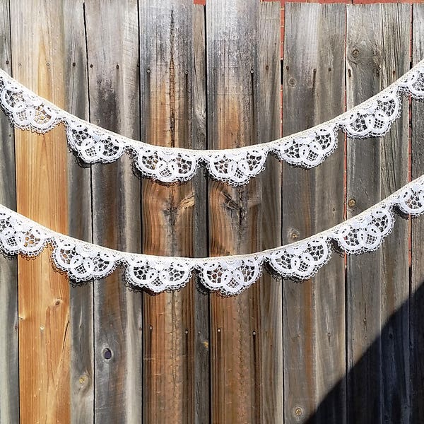 Lace Garland - Etsy