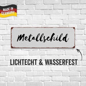 Interluxe Metallschild - Aufwärmstube - Weihnachten Herbst Vintage ...