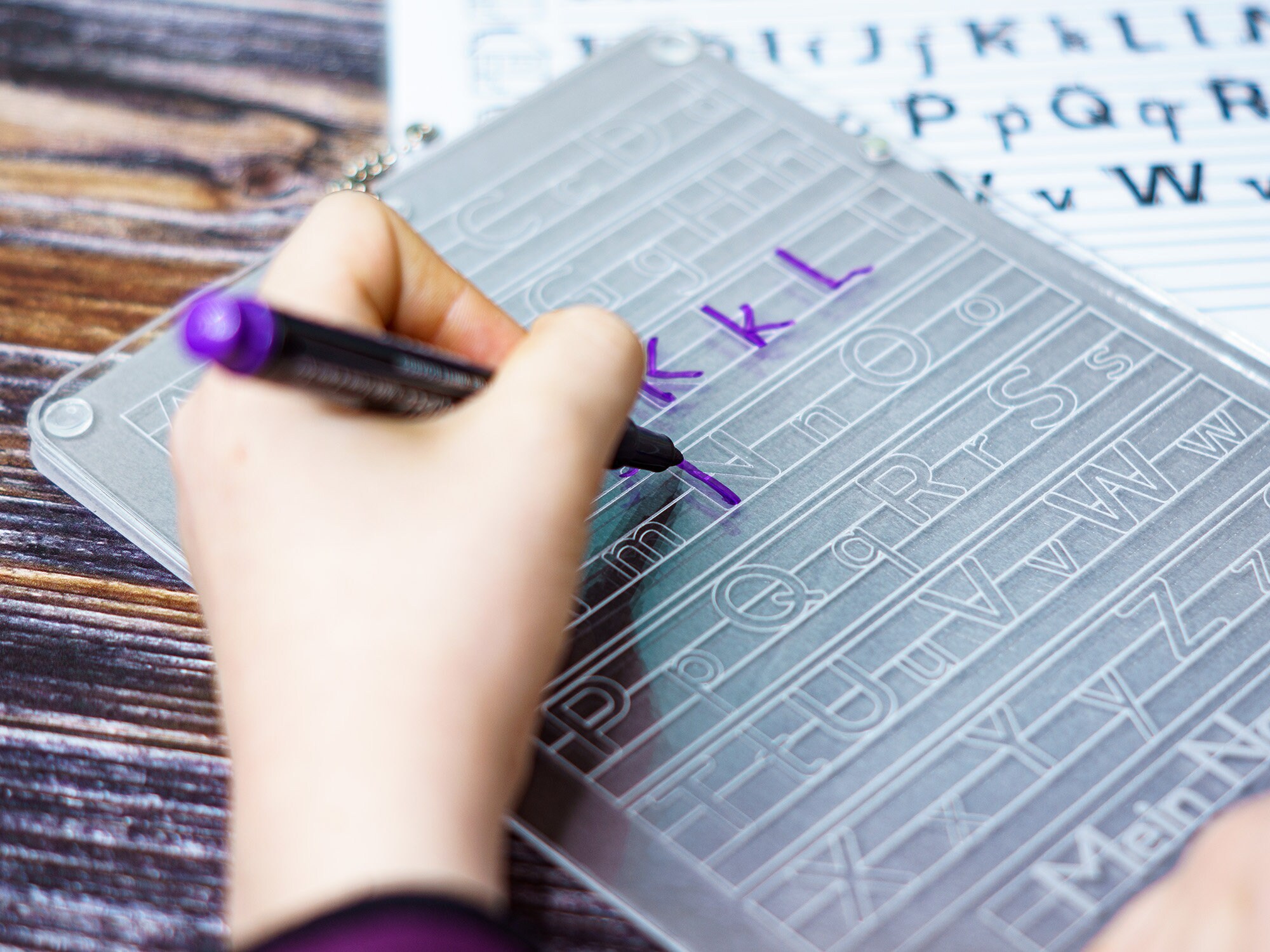 Writing Board Made of Acrylic Personalized With Name Printed - Etsy UK