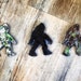 Bigfoot Magnet Set or Single ( Multimedia) Cryptozoology Nic Nacs ...