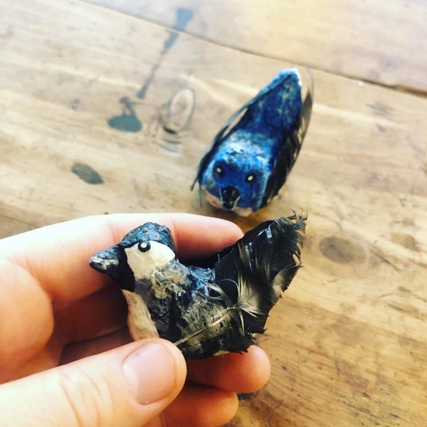 Paper Mache Birds - Etsy