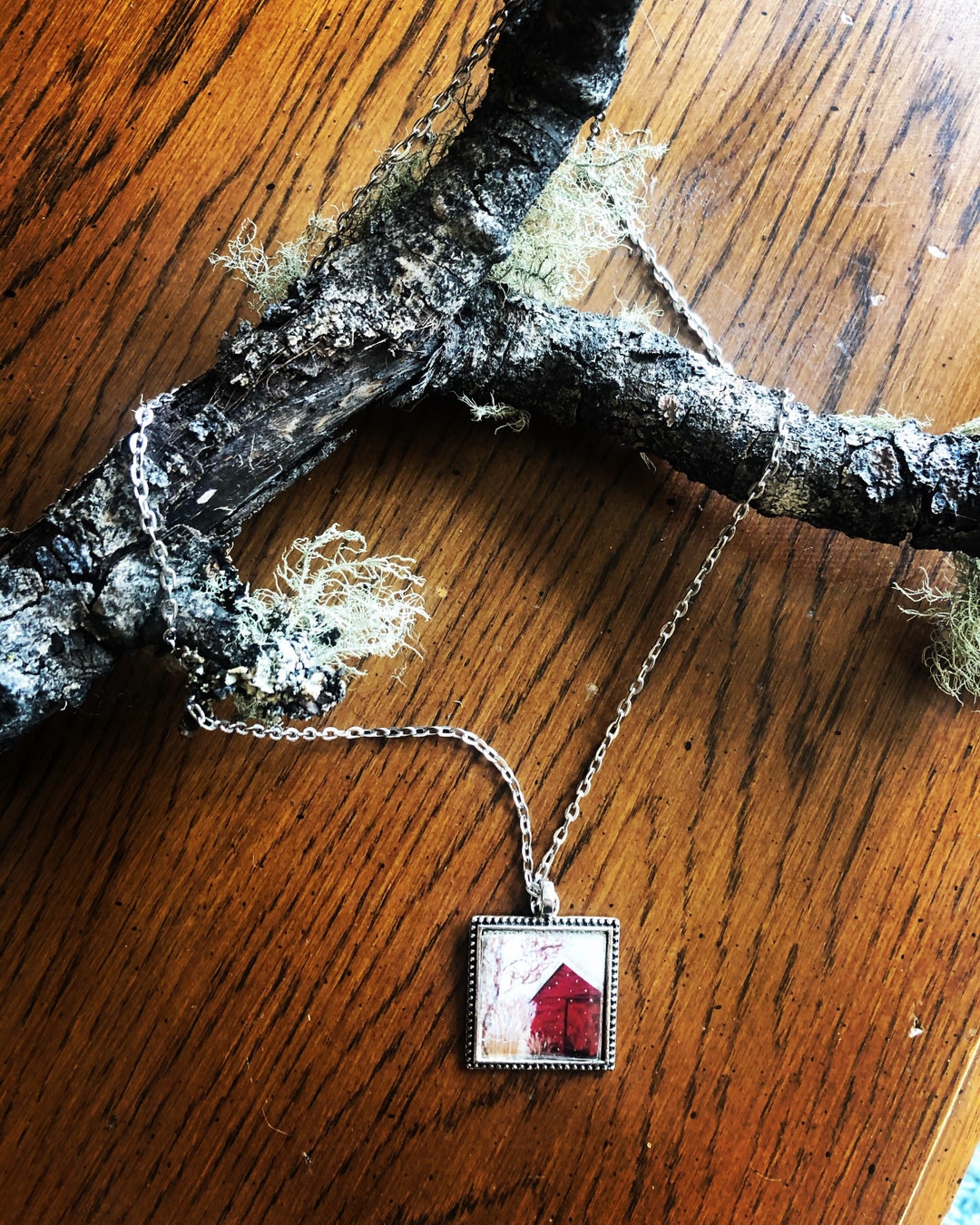 Farm Necklace Ranch Jewelry • Barn Silo Homesteading Gift Gardener ...