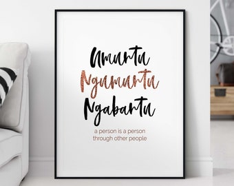 Ubuntu Printable - Etsy