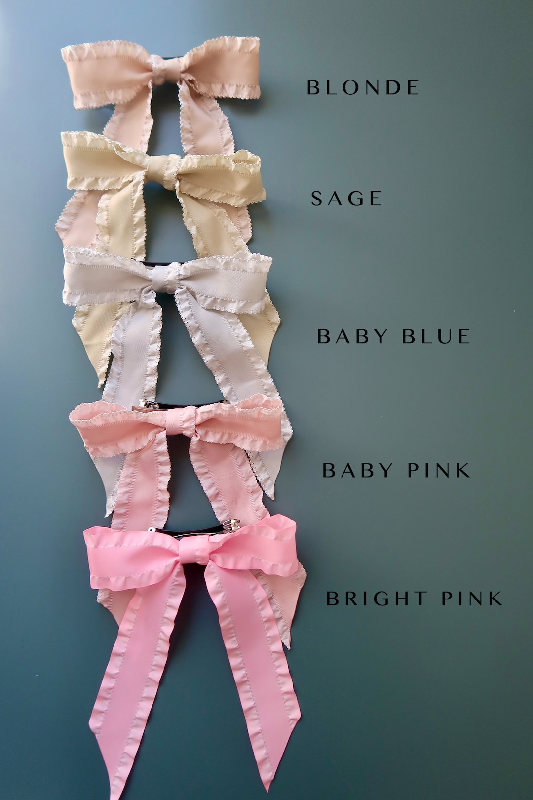 Brigitte Bardot Hair Bow Barrette, Bright Pink Hair Bow, Neon Pink Hair ...