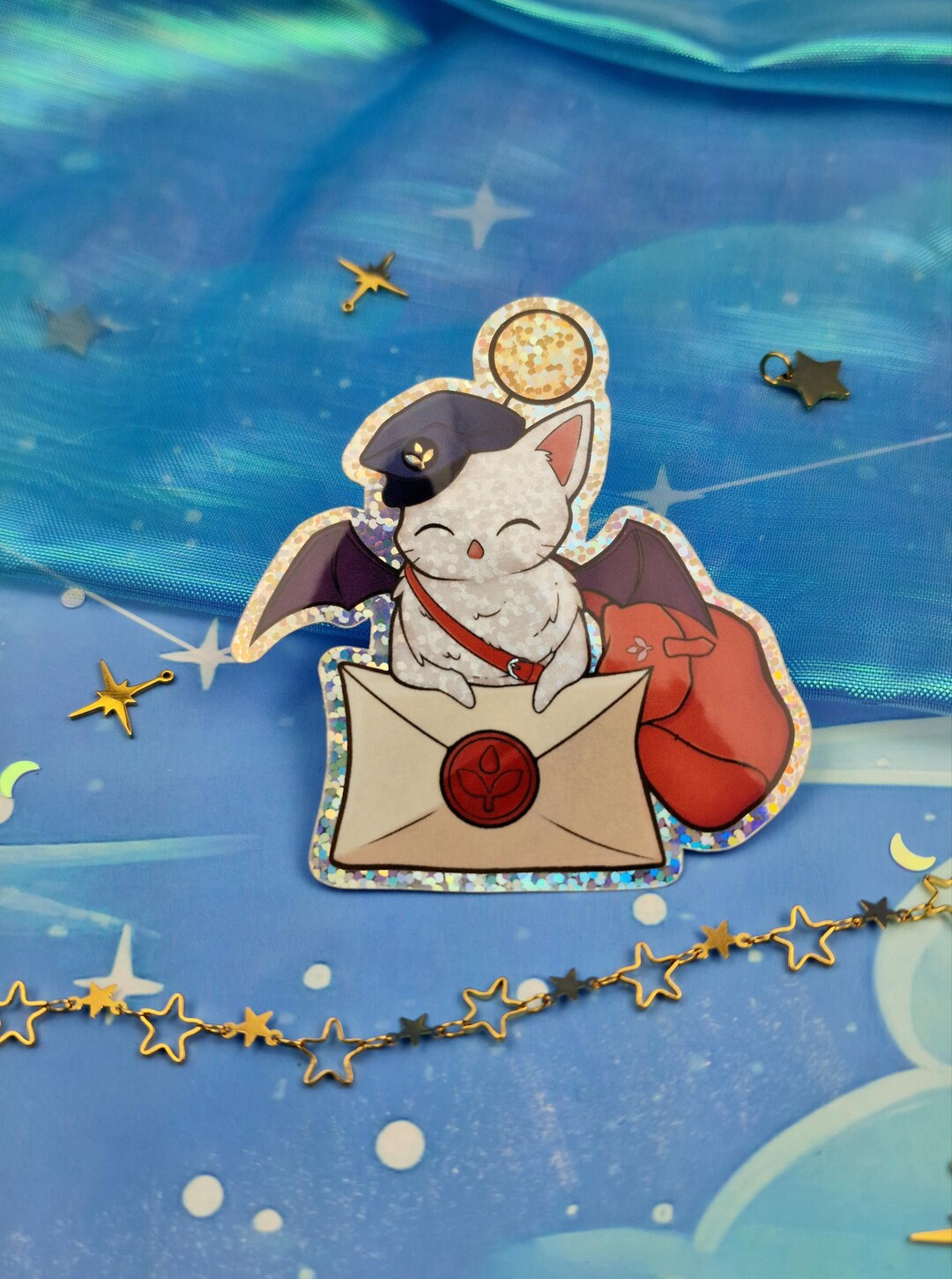 Delivery Moogle | Decal | FFXIV | Final Fantasy | Cute | Sparkly ...