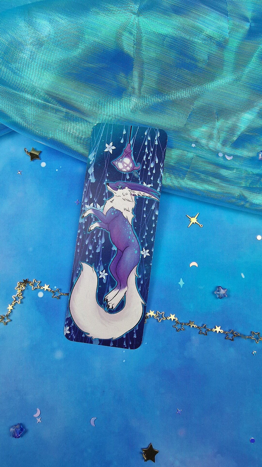 Vulpine | Fantasy Fox | Fantasy | Reading | Book | Game Themed | Animal Magical | Bookmark - Etsy UK