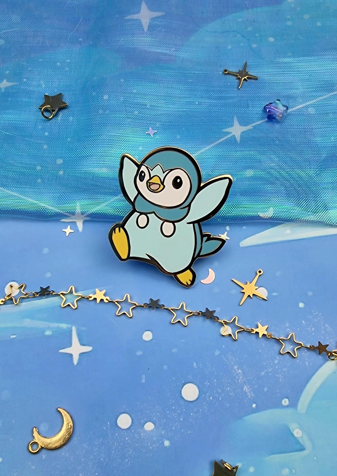 Cute | Collector Pin | Kawaii | Japanese | Anime | Pokemon | Piplup ...