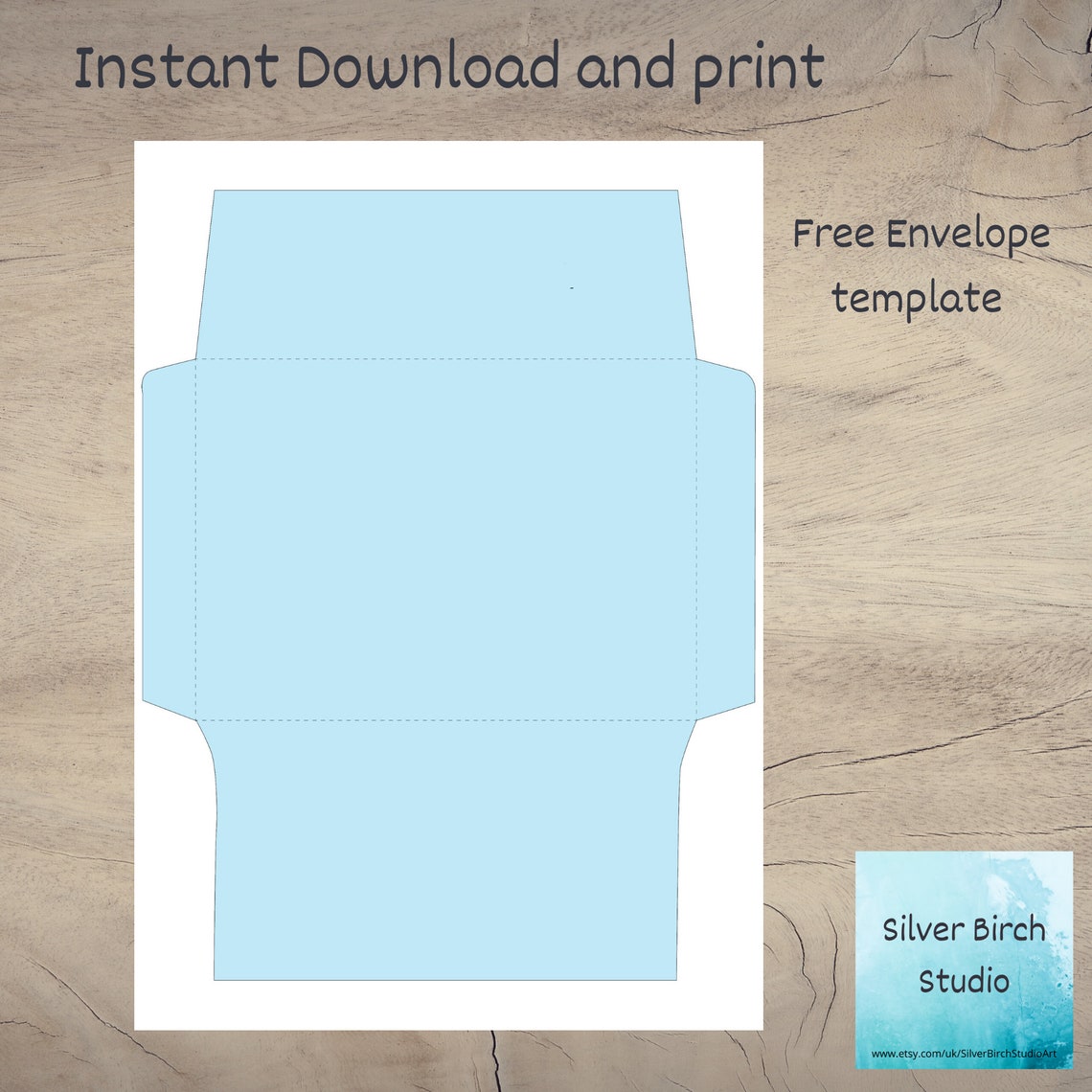 Hello Greeting Card / Instant Download Hello Card / Cute Fox Card ...