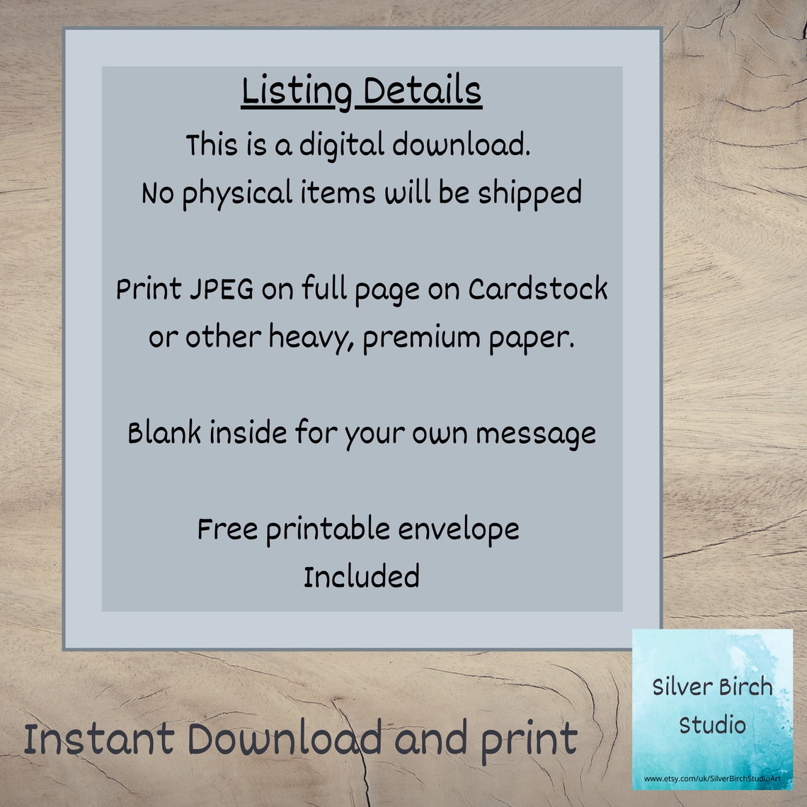 Printable Sympathy Card/instant Download Sympathy - Etsy