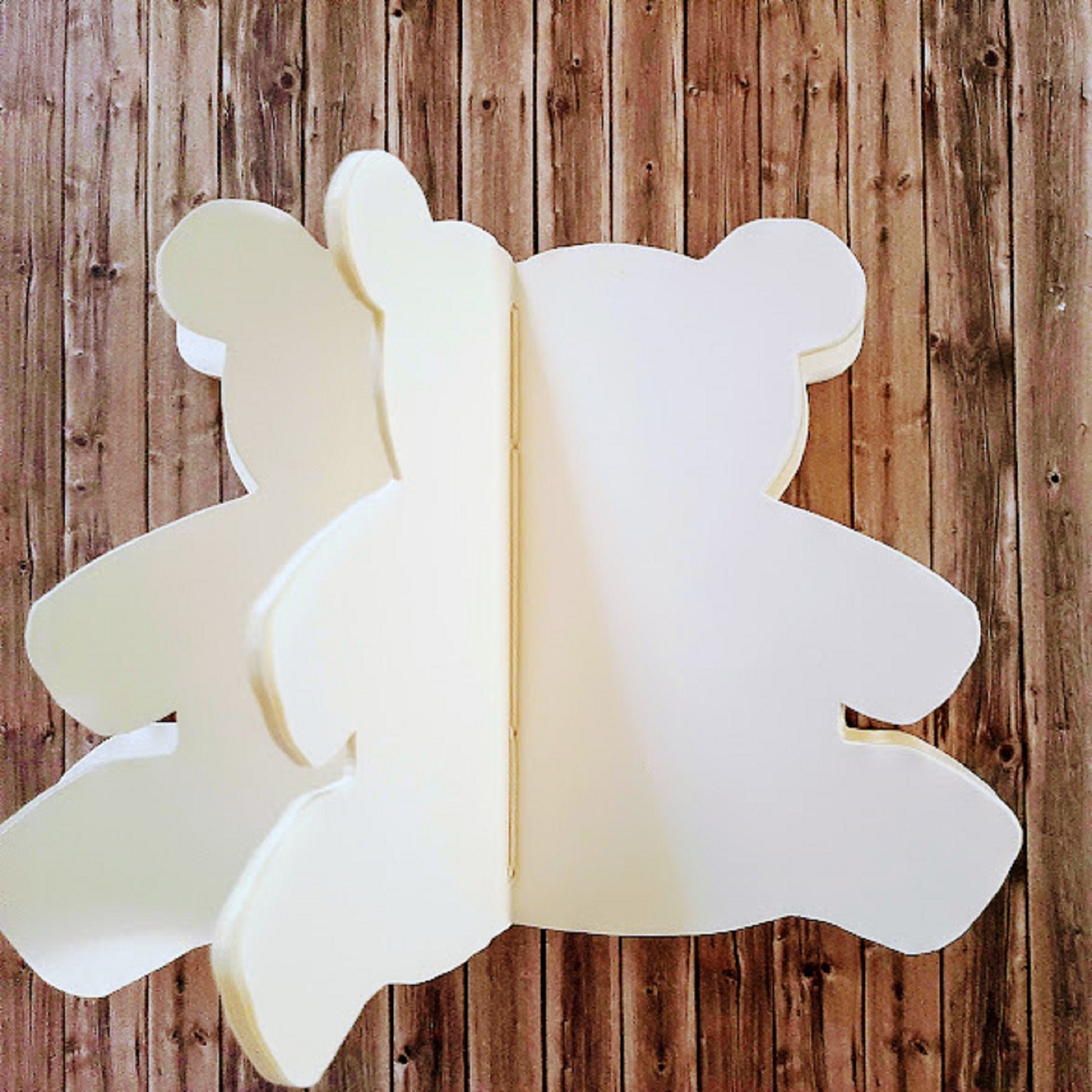 Teddy bear notebook notebook with blank pages hardcover | Etsy