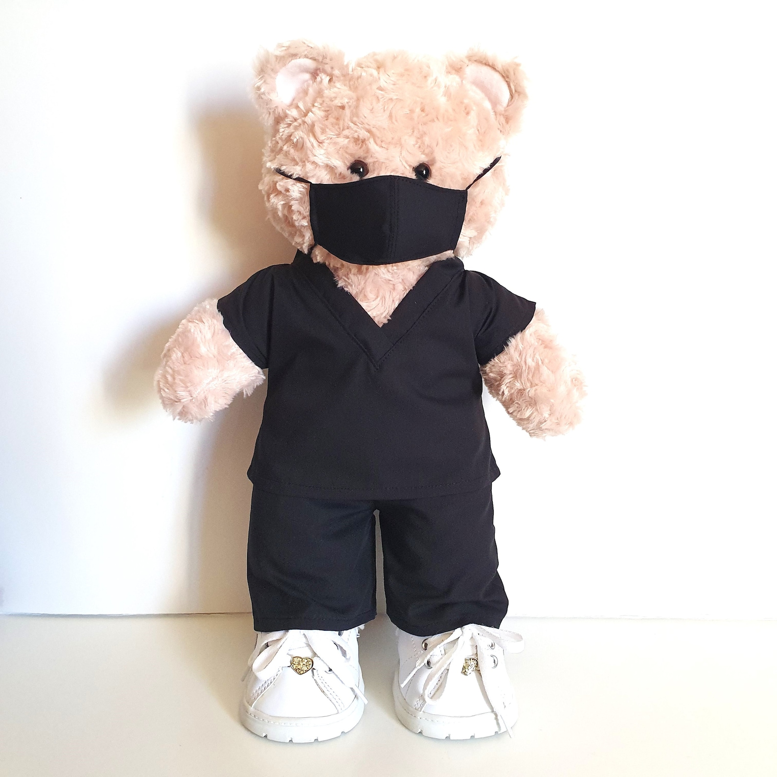 Handmade Doll Clothes Hospital Scrubs With Mask Nurse Doctor Fit 17 ...