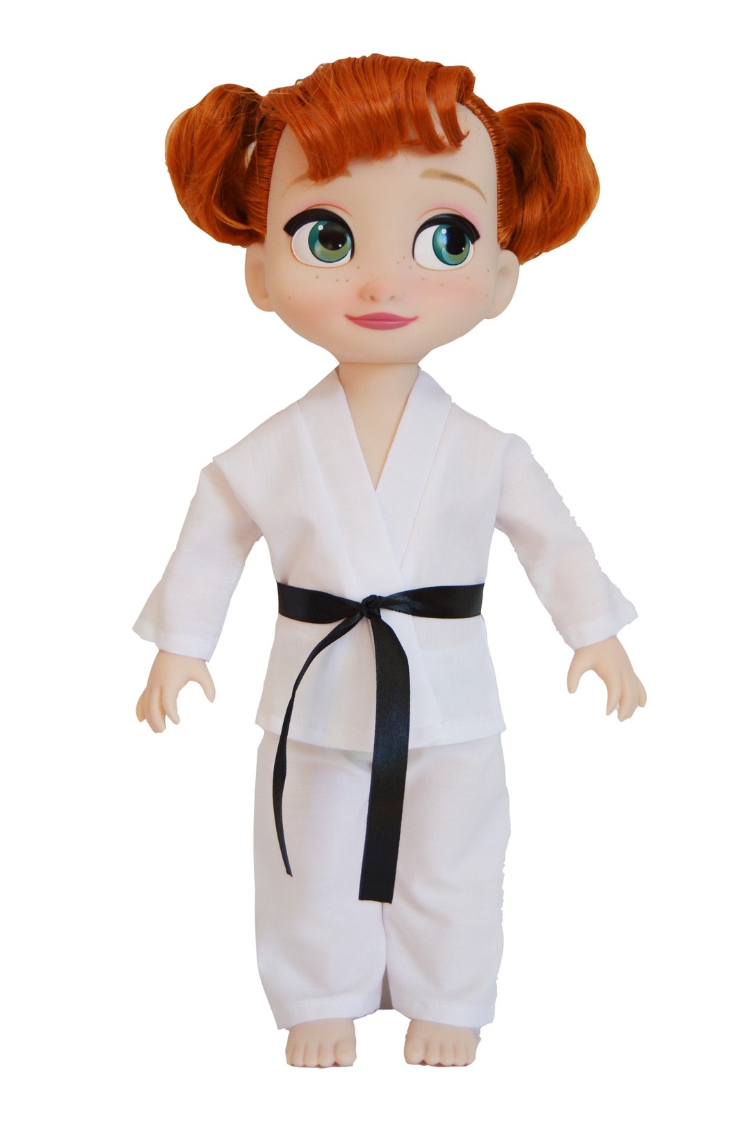 Handmade Doll Clothes Karate Uniform Gi Judo TKD Fit Disney Animators ...