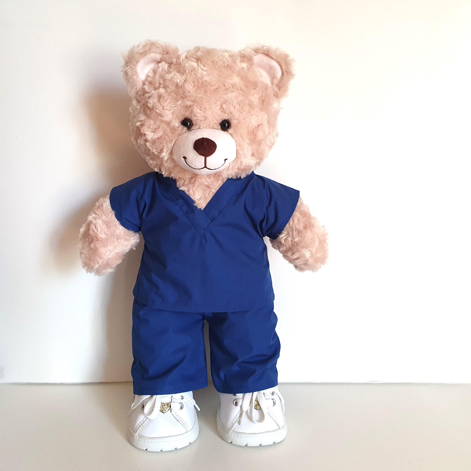 Handmade Doll Clothes Hospital Scrubs With Mask Nurse Doctor Fit 17 ...