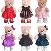 TEDDY BEAR DRESS Pdf Pattern Fits 15-18 Inch Teddy Bears Such as Build ...