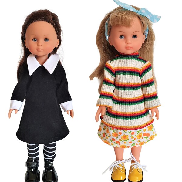 Wednesday and Enid Doll Clothing - Etsy