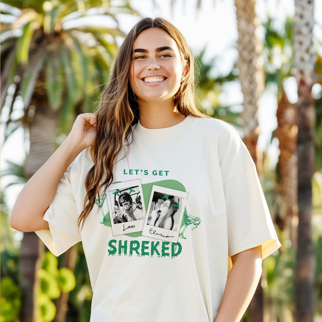 Custom Couple Lets Get Shreked Bachelorette Tshirt Bachelorette Shreksy ...