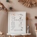 Printable Number Poster With Animals, Woodland Themed Decor ...