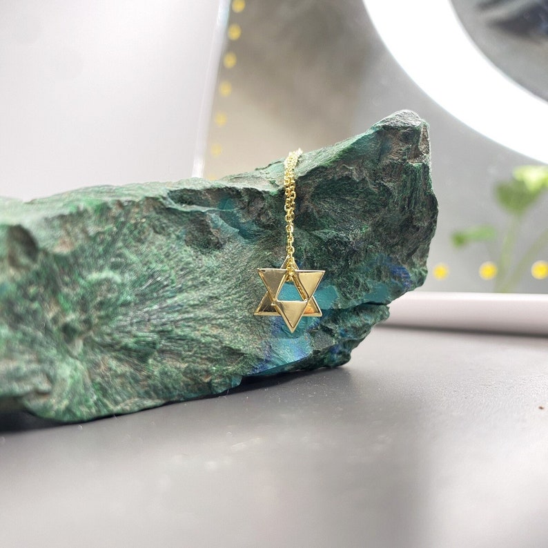 Israeli Designers, Jewish Star Necklace, Magen David Necklace, Star of ...