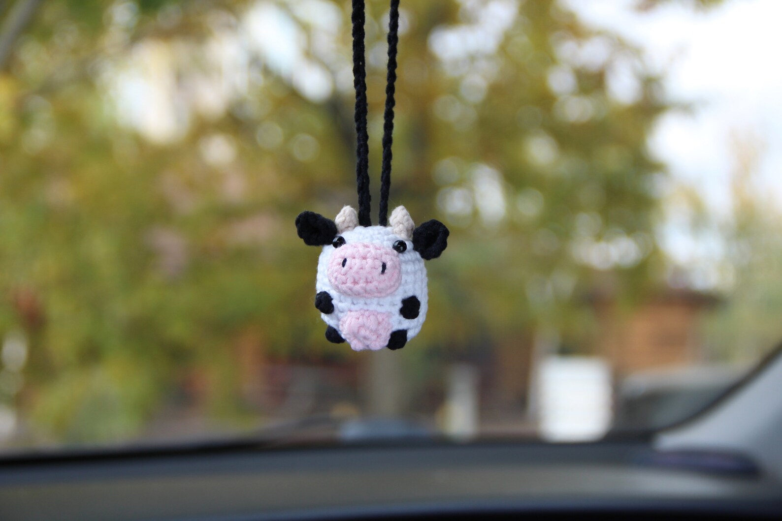 Cow Car Accessories New Car Gift for Her | Etsy