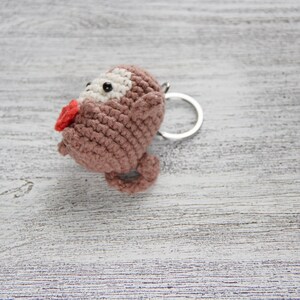 Little Monkey Crochet Keychain - Etsy