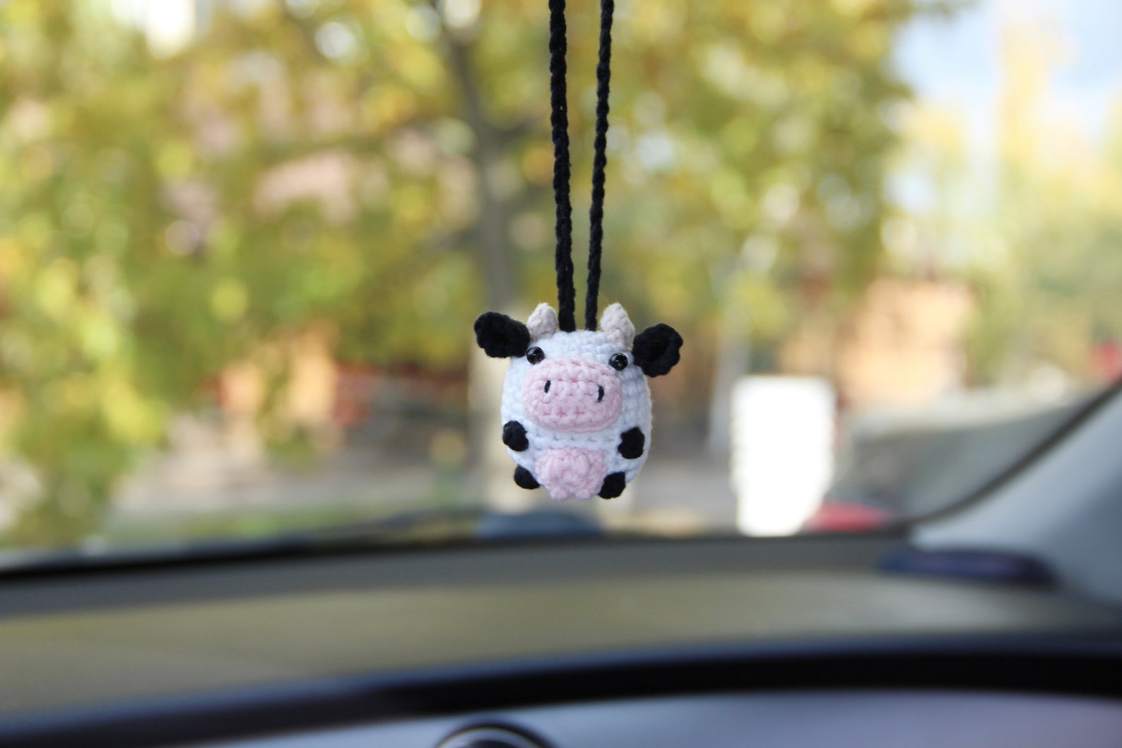 Cow Car Accessories New Car Gift for Her | Etsy
