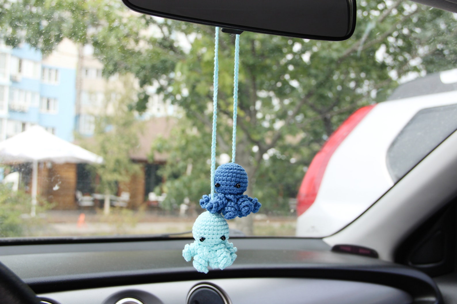 Rear View Mirror Octopus Toy - Etsy