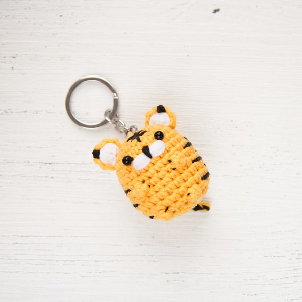 Tiger Keychain - Etsy