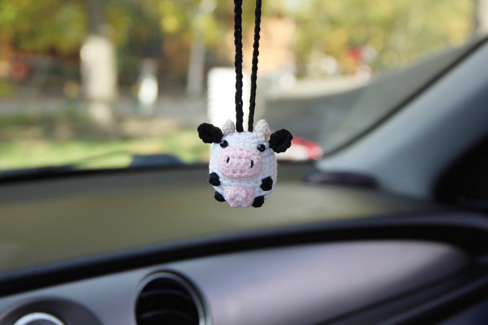 Cow Car Accessories New Car Gift for Her | Etsy