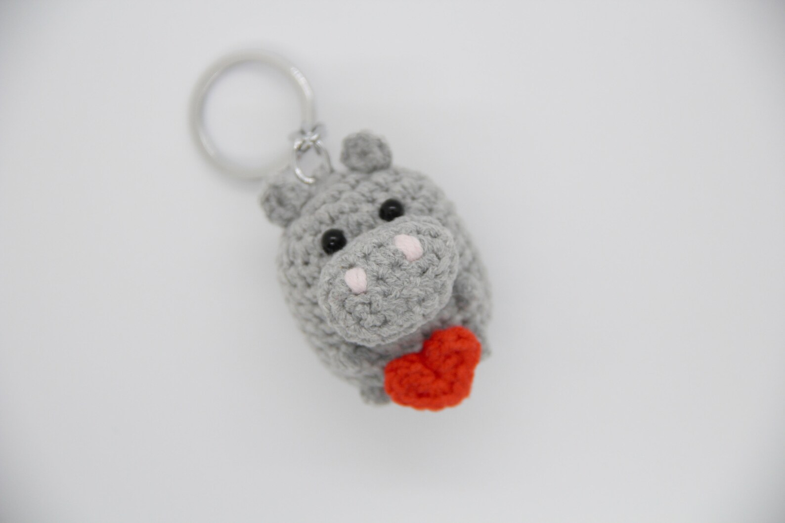 Hippo Keychain - Etsy