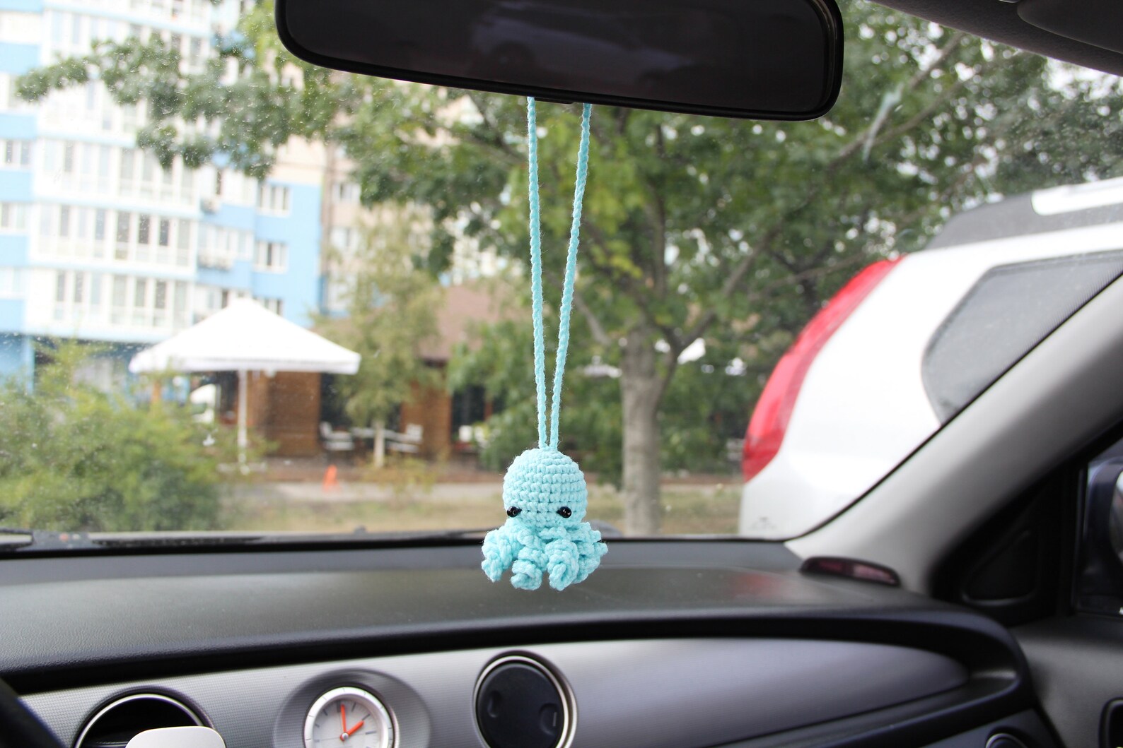 Car Hanging Charm Crochet Octopus | Etsy