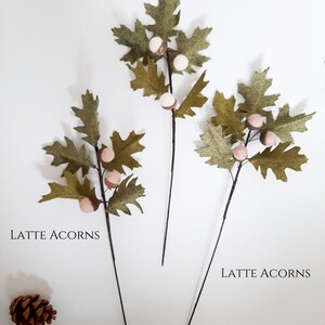 Felt Oak Tree Brand With Acorns, Secret Santa Gift, Scandinavian Nordic ...