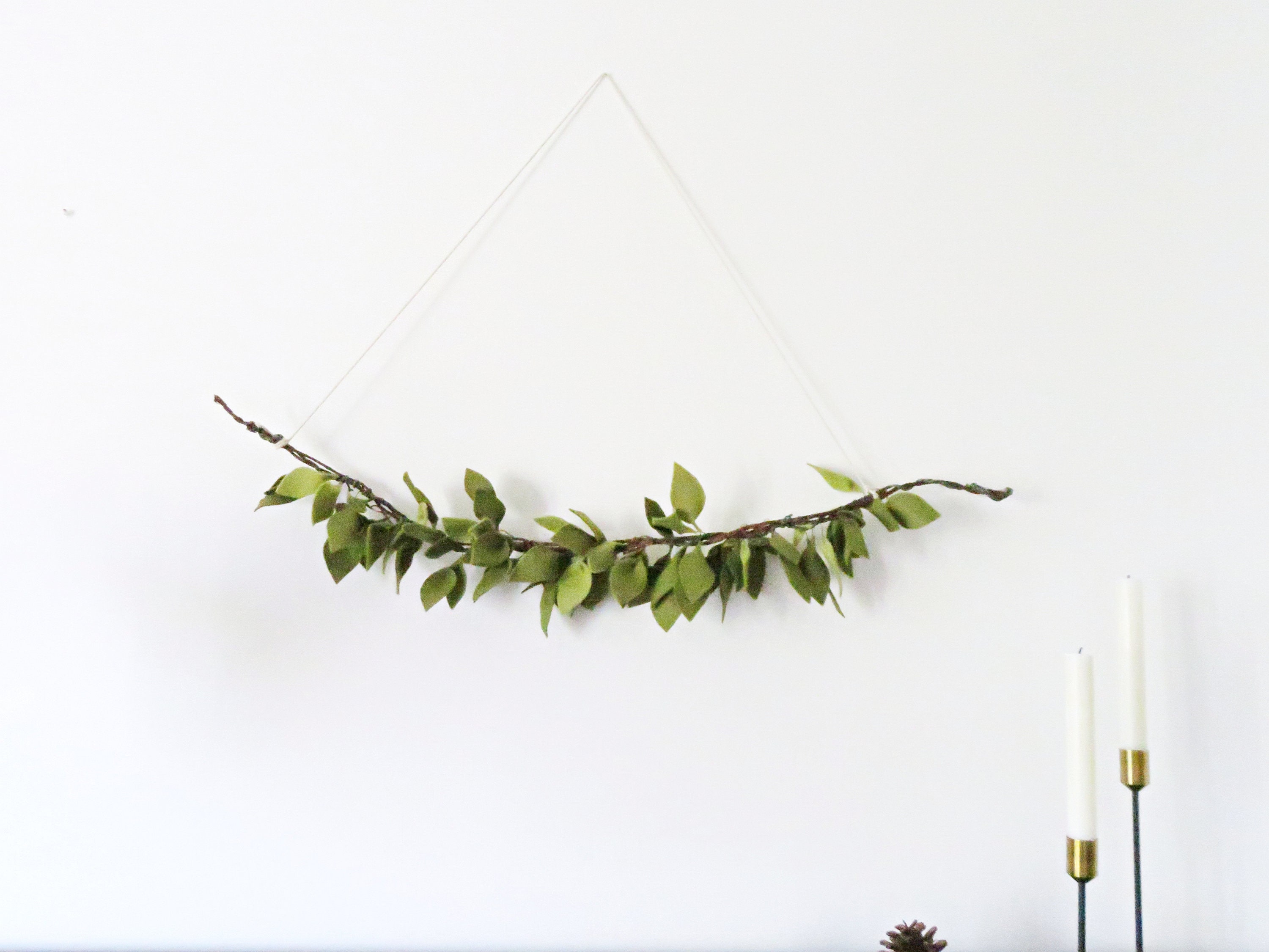 Greenery Backdrop Tree Branch Décor Greenery Wall Hanging | Etsy UK