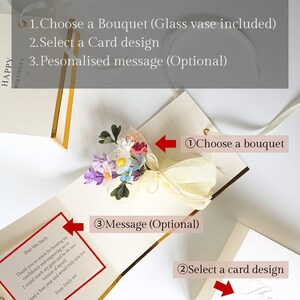 Teacher Appreciation Gift Set, Felt Flowers Mini Bouquet With Clear ...