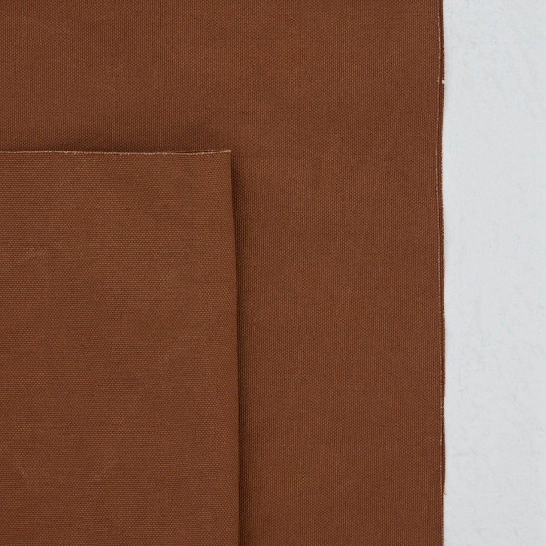 Heavy Washed Canvas Woven Fabric Cotton Mind the Maker - Etsy