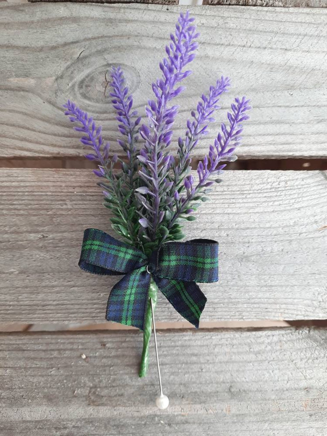 Scottish Heather Artificial Buttonhole/bouttonniere Choice of | Etsy